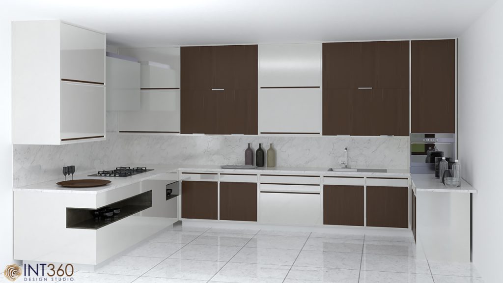Magnificent U Shape Kitchen - Int360